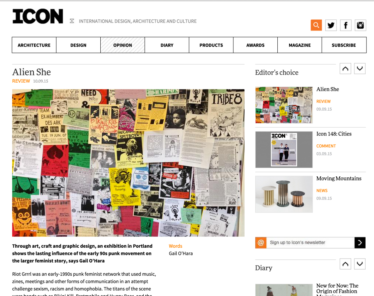 Icon review of Alien She – Astria Suparak